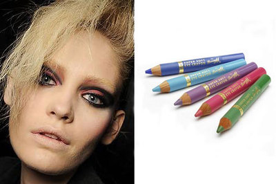Easy catwalk eyes courtesy of Barry M | Easier