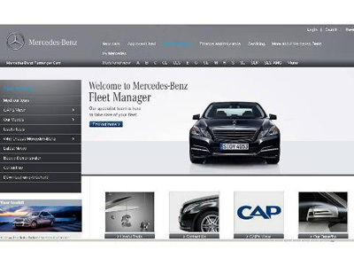 Mercedes-Benz launches its revamped fleet website | Easier