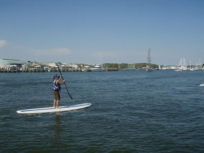 Paddle board like a celebrity on the Chesapeake Bay, Maryland | Easier