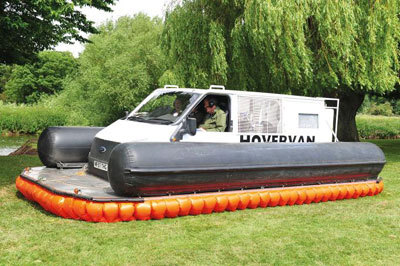 The mk2 Hovervan glides into World of Top Gear at Beaulieu | Easier
