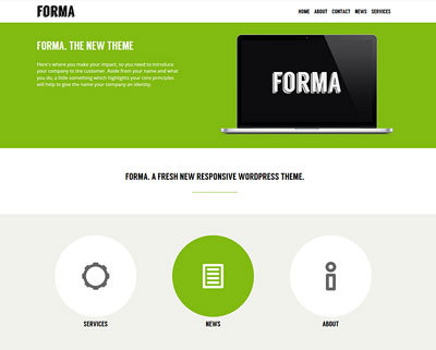 Introducing Forma, a free Wordpress theme for your business | Easier