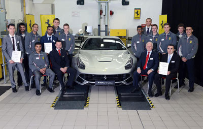 Ferrari apprentices start living the dream | Easier