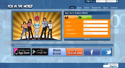 You vs. The World - new interactive game helps parents teach life ...